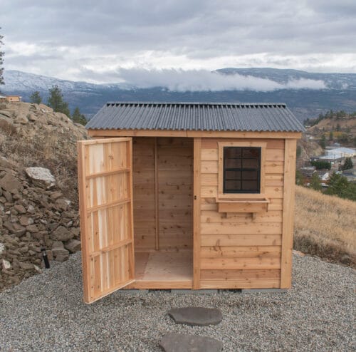 Lean To Cedar Shed 8x4 | Outdoor Living Today