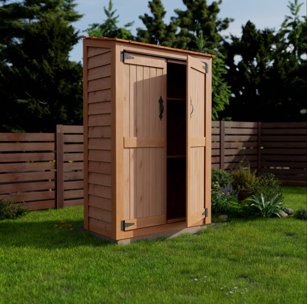 Small Garden Shed 4x2 - Outdoor Living Today