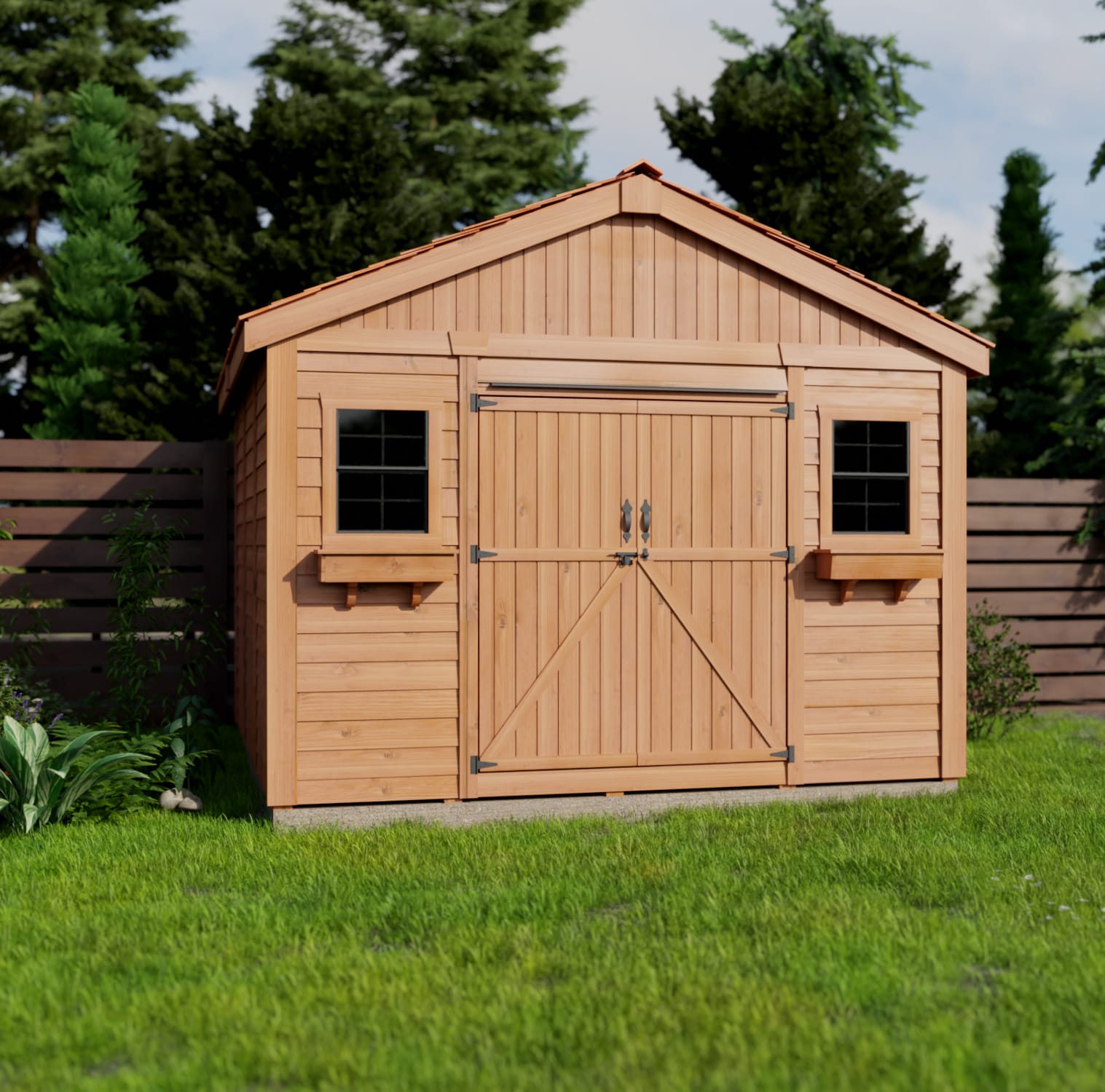 Storage Sheds | Space Master 12 x 12 - Outdoor Living Today