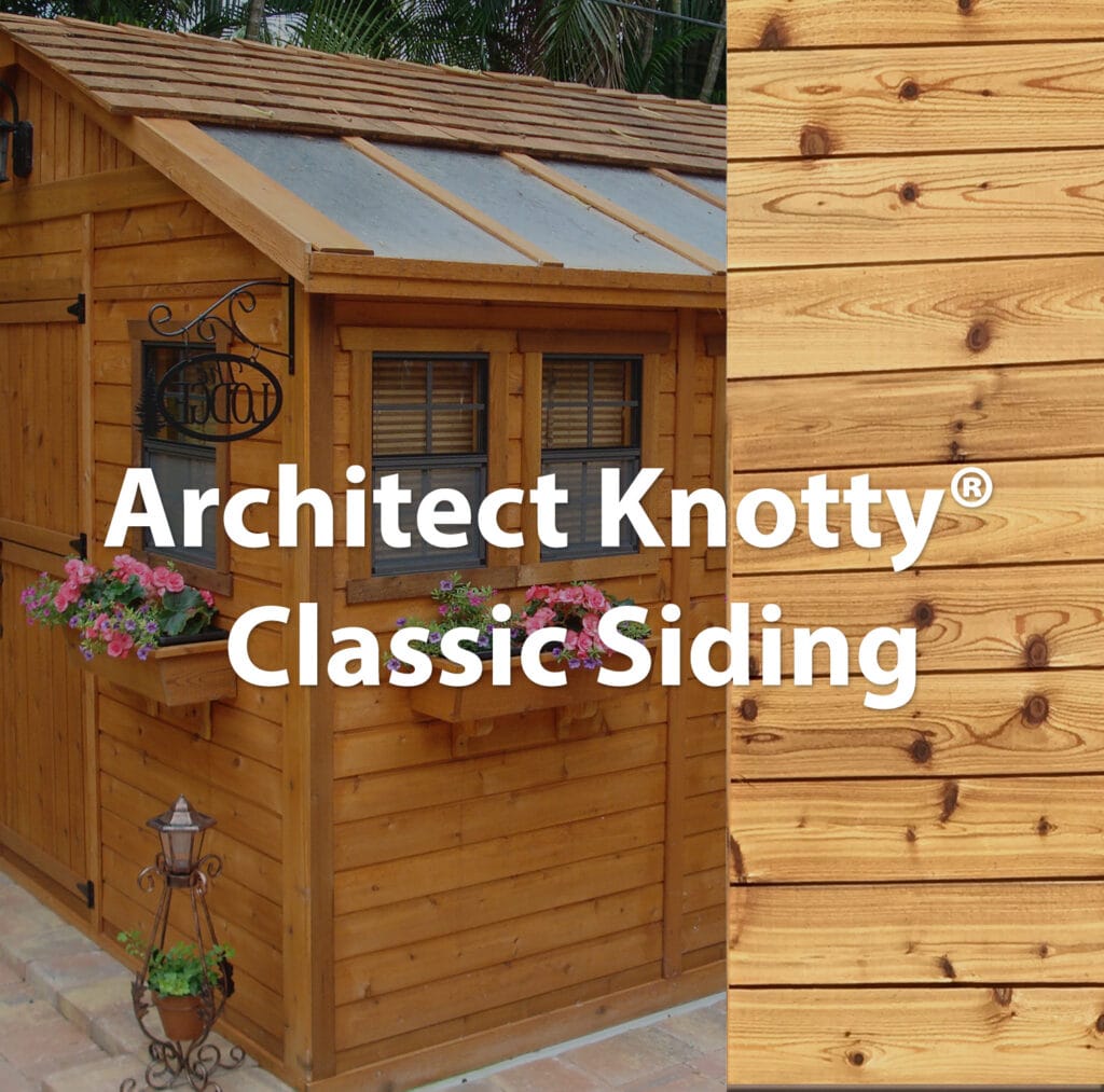 Lean To Cedar Shed 12x4 | Outdoor Living Today