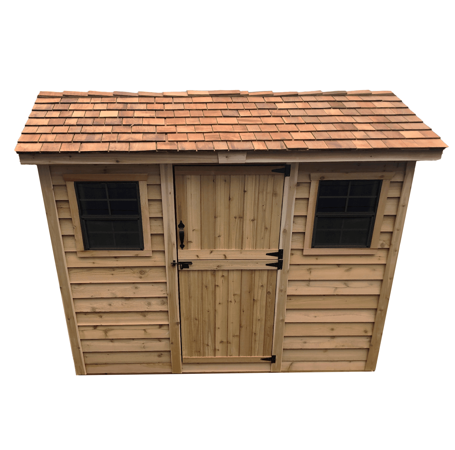Lean To Cedar Shed 12x4 | Outdoor Living Today
