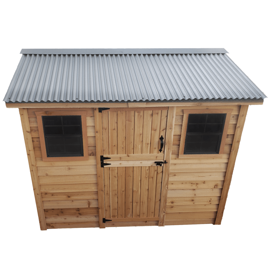Lean To Cedar Shed 12x4 | Outdoor Living Today