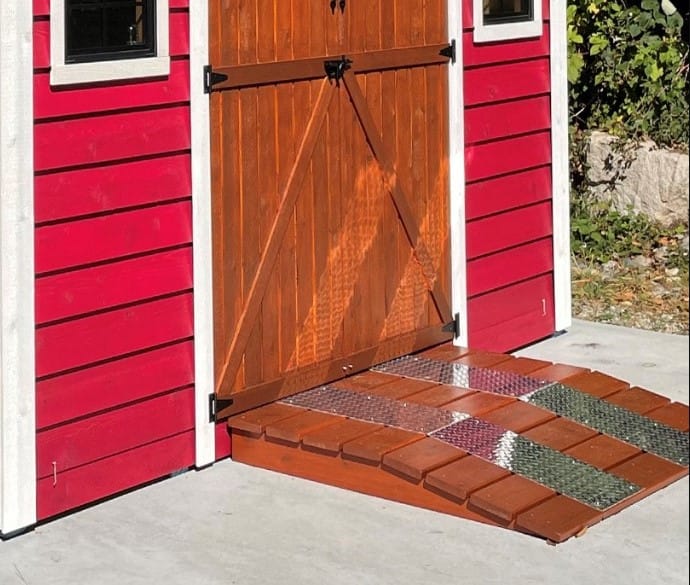 Lean To Cedar Shed 12x4 | Outdoor Living Today